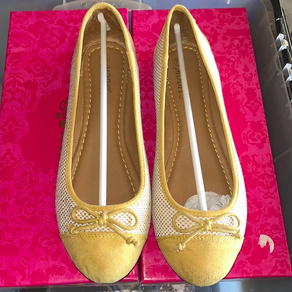 Shoes | Modit Yellow Flats | Poshmark